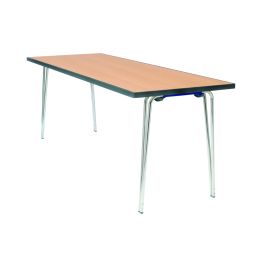 Premier Folding Tables 915x610x700mm Beech | Dryad Education